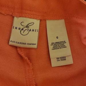 Emma James | Pants & Jumpsuits | Emma James Pink Capri Pants | Poshmark